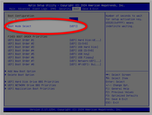 How to get NVME drive to boot on Supermicro X11 motherboard